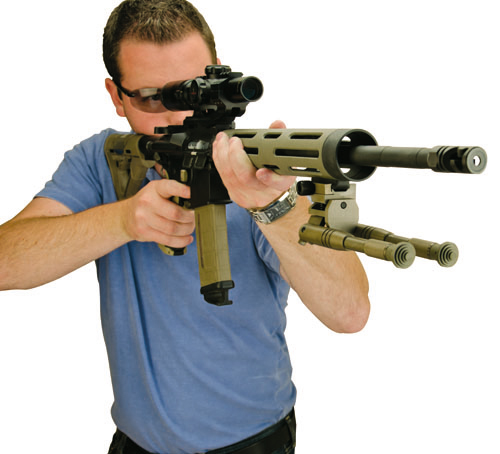 Caldwell AR Bipod Prone, 7"-9" - Caldwell