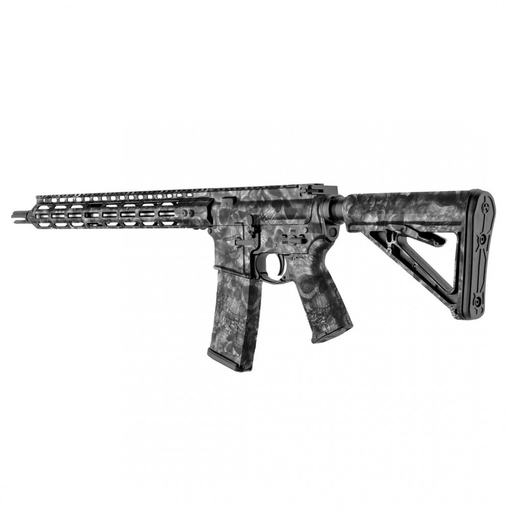 GunSkins AR-15 Rifle Skin Model Proveil Reaper Black - GunSkins