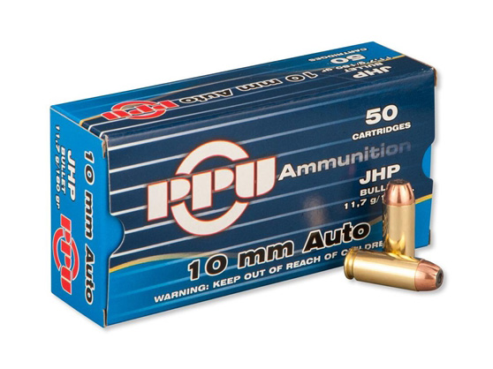 PPU 10mm Auto JHP, 180grs - Prvi Partizan