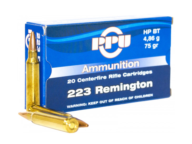 PPU .223 Rem HPBT, 75grs - Prvi Partizan