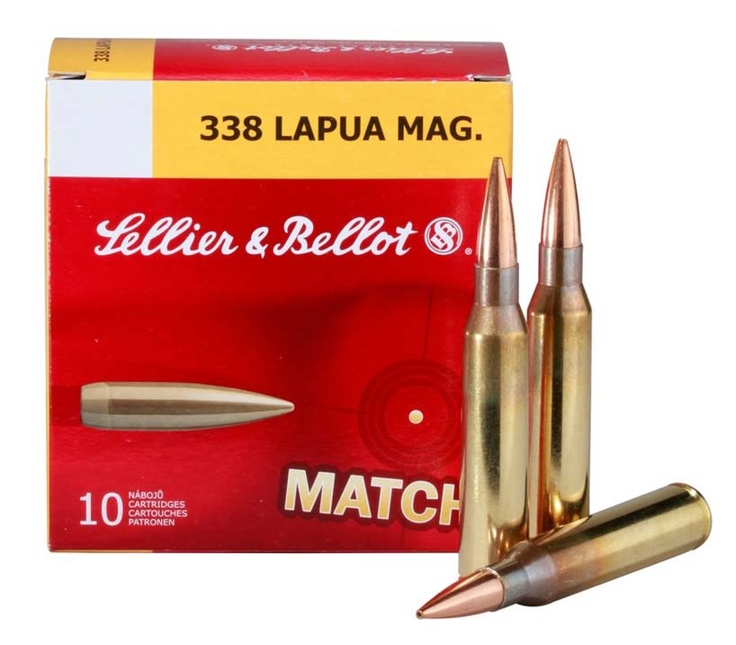 Sellier & Bellot .338 Lapua Mag HPBT, 300grs - Sellier & Bellot